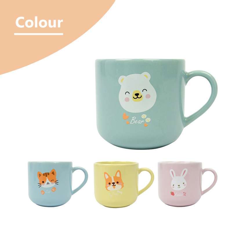 Jual Miniso Cangkir Keramik Mug Gelas Lucu Gelas Ceramic Minum Susu ...