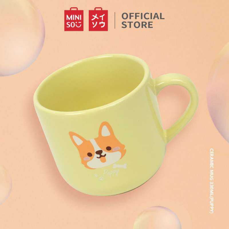 Jual Miniso Cangkir Keramik Mug Gelas Lucu Gelas Ceramic Minum Susu ...