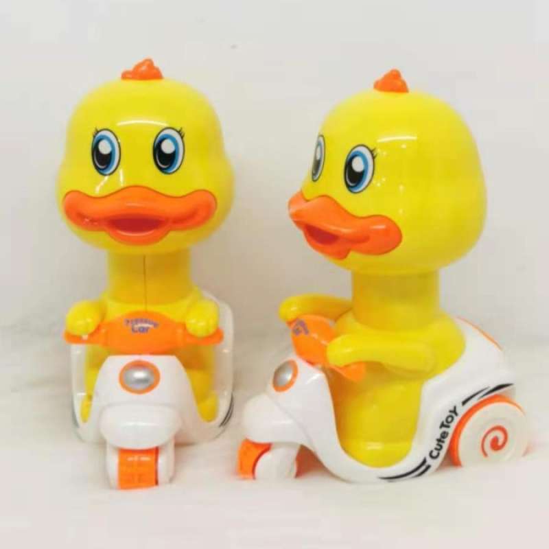 Jual Mainan Jalan Vespa Tanpa Motor DUCK BEBEK Batrei Bisa Manual di ...