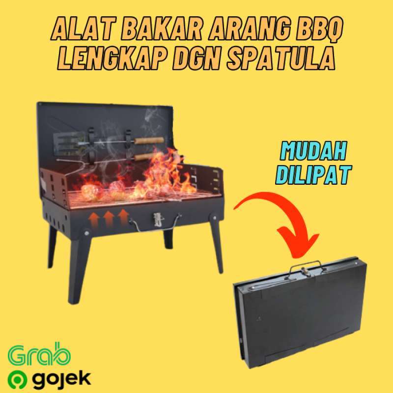 Jual Alat Bakar Barbeque Bbq Sate Sosis Ikan Daging Alat Panggang Arang ...