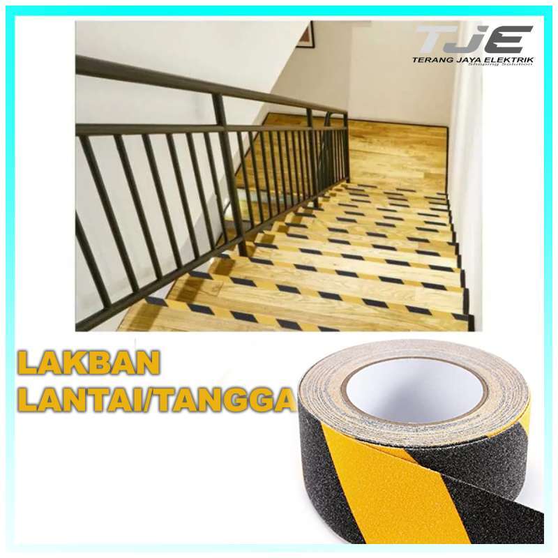 Jual Lakban Anti Slip Tangga/Safety Walk Tape Anti Licin Lantai 2 inch per meter di Seller ...
