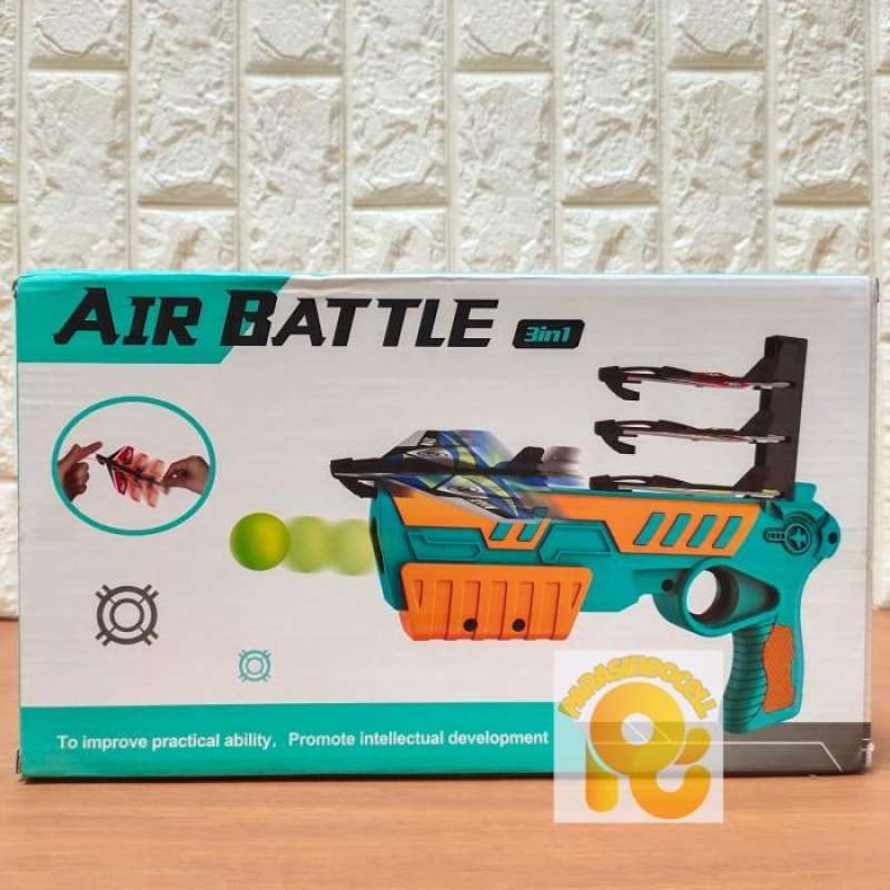 Jual Mainan Tembakan Air Battle Pelontar Pesawat Tempur Di Seller ...