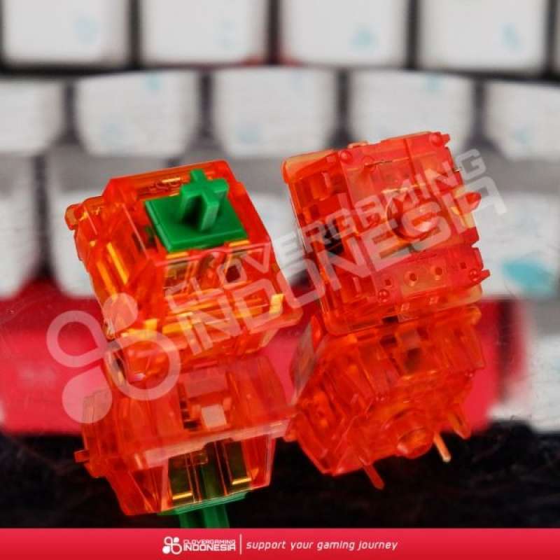 Jual C3 Equalz Tangerine Linear Switch 62g 67g - For Mechanical ...
