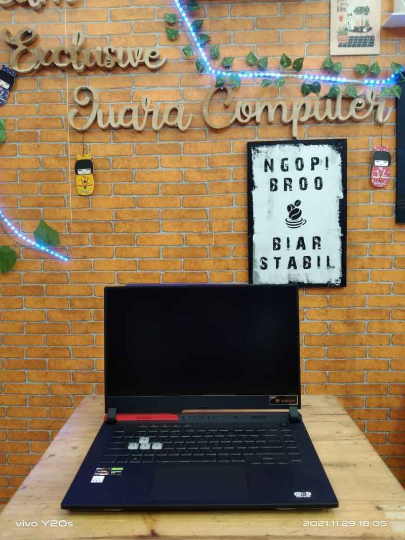 Jual ASUS ROG G513IH AMD RYZEN 7-4800H 8GB 512GB SSD GTX 1650 4GB WIN10 di Seller Juara Computer ...