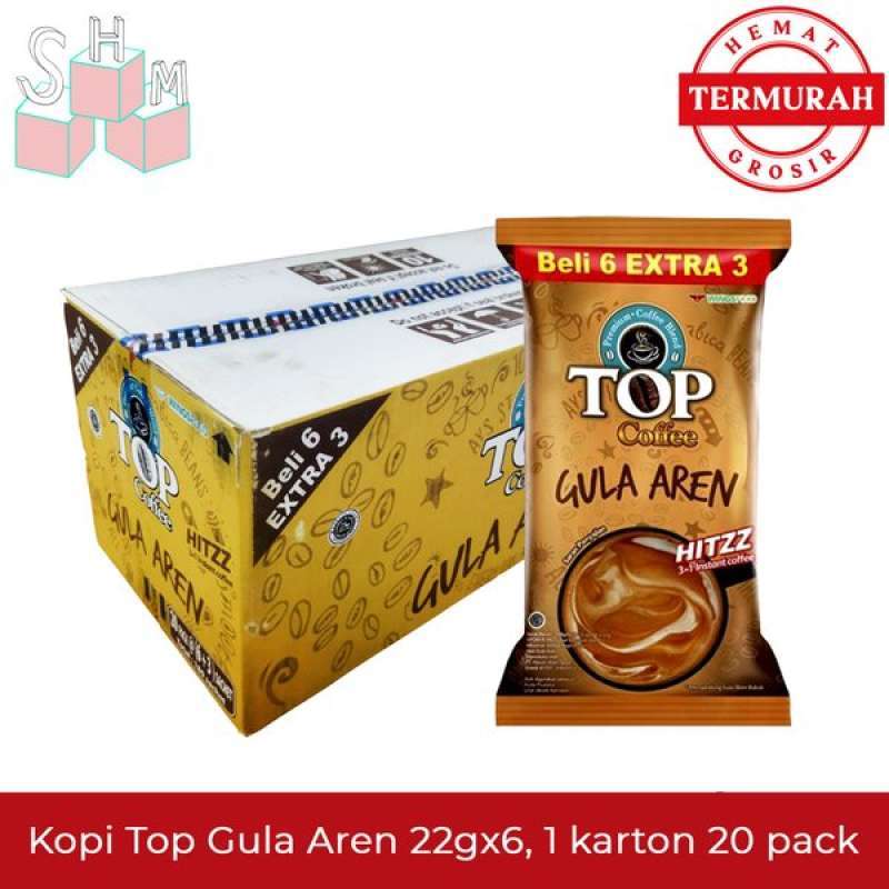 Jual Kopi Top Gula Aren 22g X 6 - 1 Karton 20 Pack Di Seller Super ...
