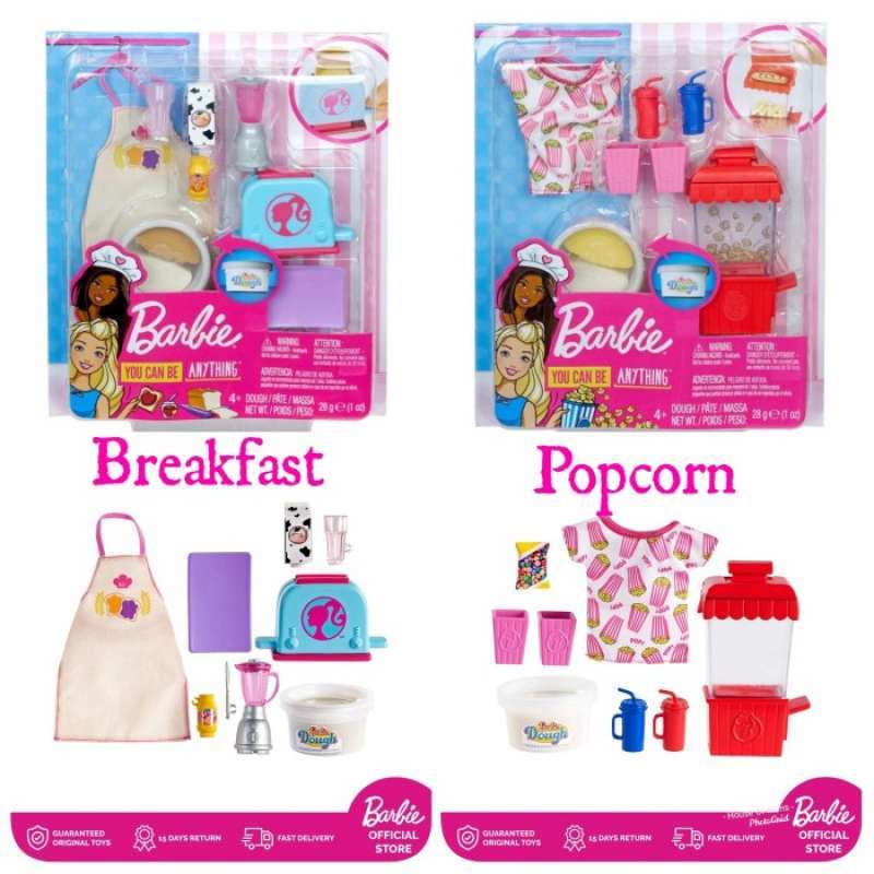 Promo BARBIE COOKING AND BAKING ACCESSORY PACK ORIGINAL - Popcorn ...
