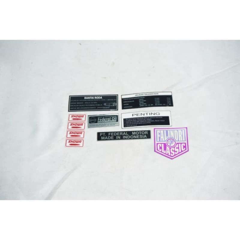 Promo sticker detail honda win win100 sticker penting honda win ...