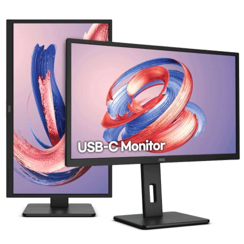 Jual Monitor Led Aoc Q32p2c 32 Ips 1440p 75hz Hdmi Dp Usb-c Usb Port ...