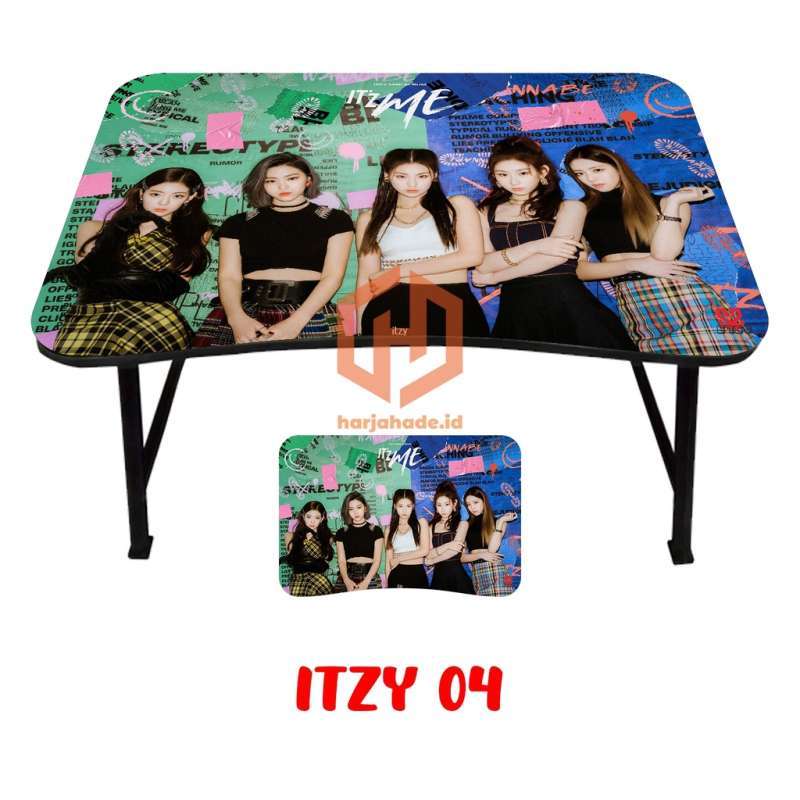 Jual MEJA BELAJAR LIPAT KARAKTER BTS BT21 ZEPETO TINYTAN SQUID GAME ITZY ANAK - ITZY 04 di ...