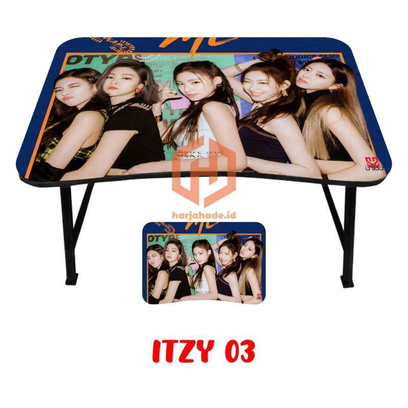 Jual MEJA BELAJAR LIPAT KARAKTER BTS BT21 ZEPETO TINYTAN SQUID GAME ITZY ANAK - ITZY 03 di ...