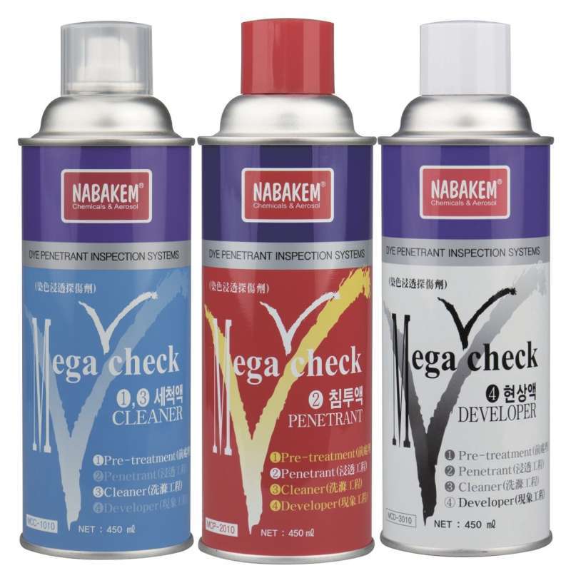 Promo Nabakem Megacheck Penetrant Mcd-3010 Dye Inspection System Ndt ...