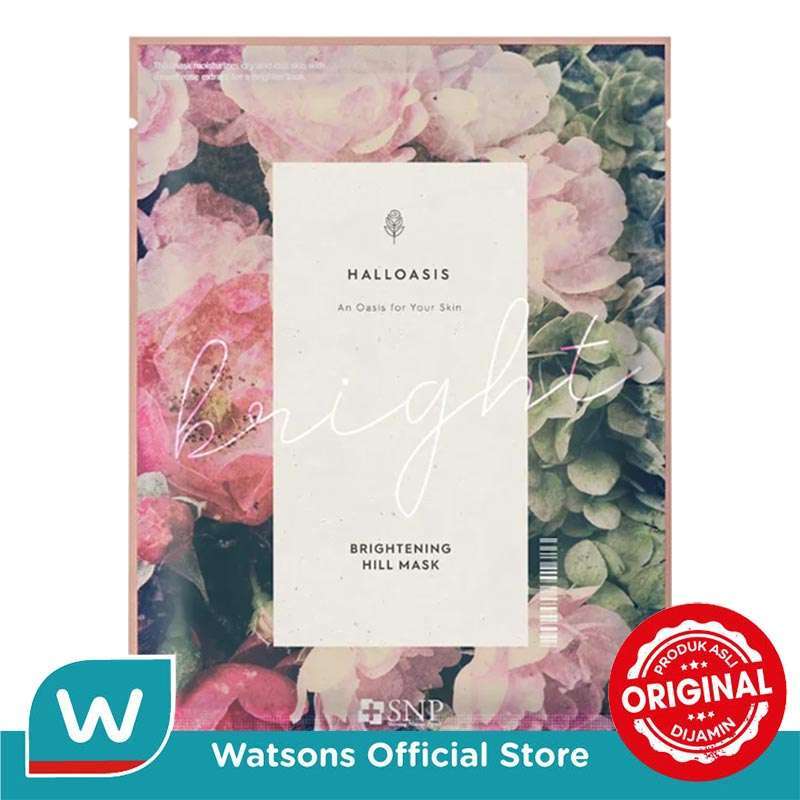 Promo SNP Halloasis Brightening Hill Mask Diskon 25% di Seller WATSONS ...