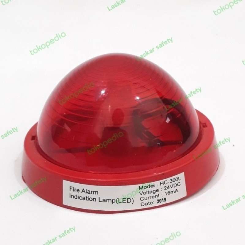 Promo indicating lamp fire alarm hongcang lampu indikator fire alarm hc ...