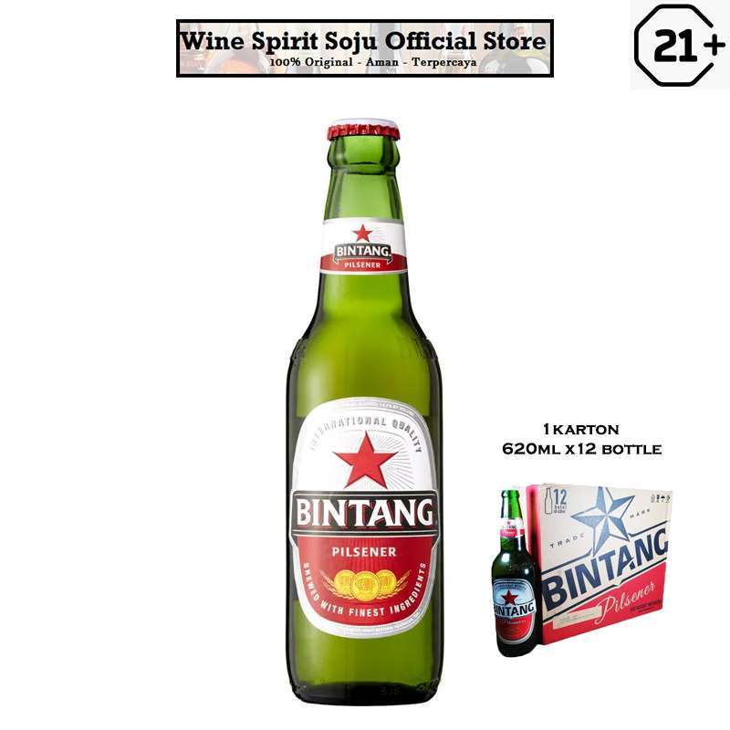 Jual Beer Bintang 620 Ml Dus Termurah - Harga Grosir Terupdate Hari Ini | Blibli