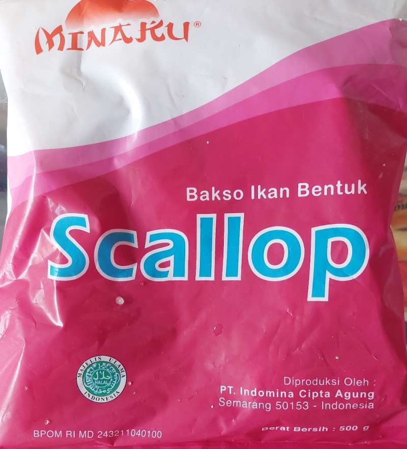 Jual MINAKU SCALLOP 500g di Seller Radja Frozen Food - Kota Jakarta ...