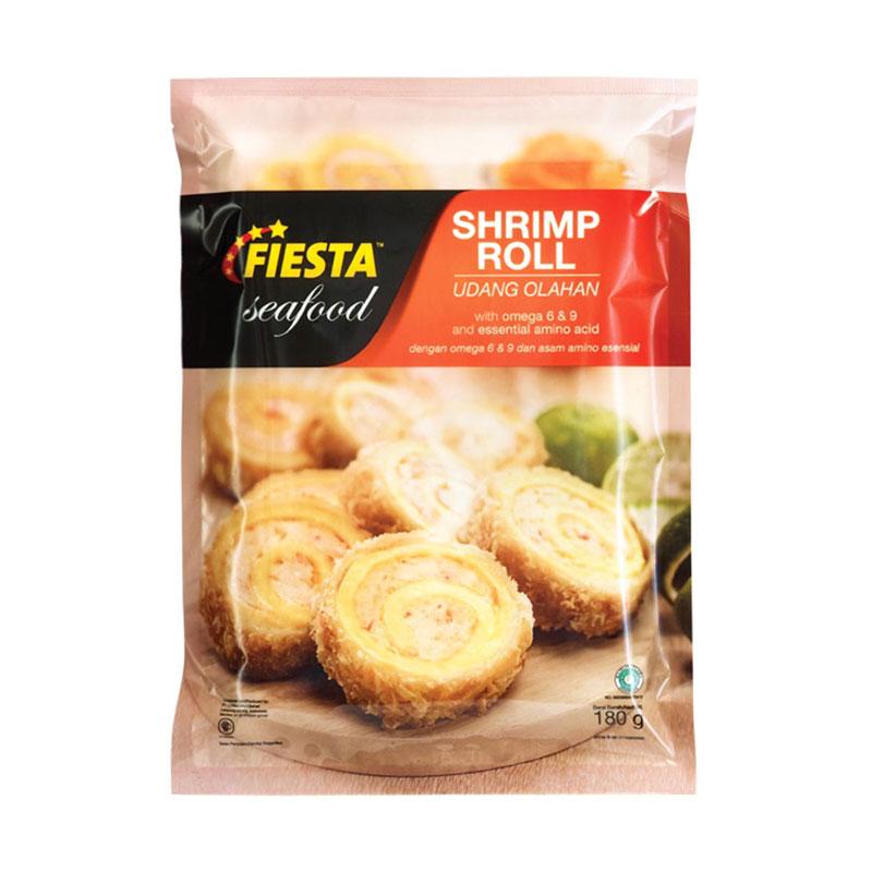 Jual Fiesta Seafood Shrimp Roll Makanan Beku [180 g] di Seller davine ...