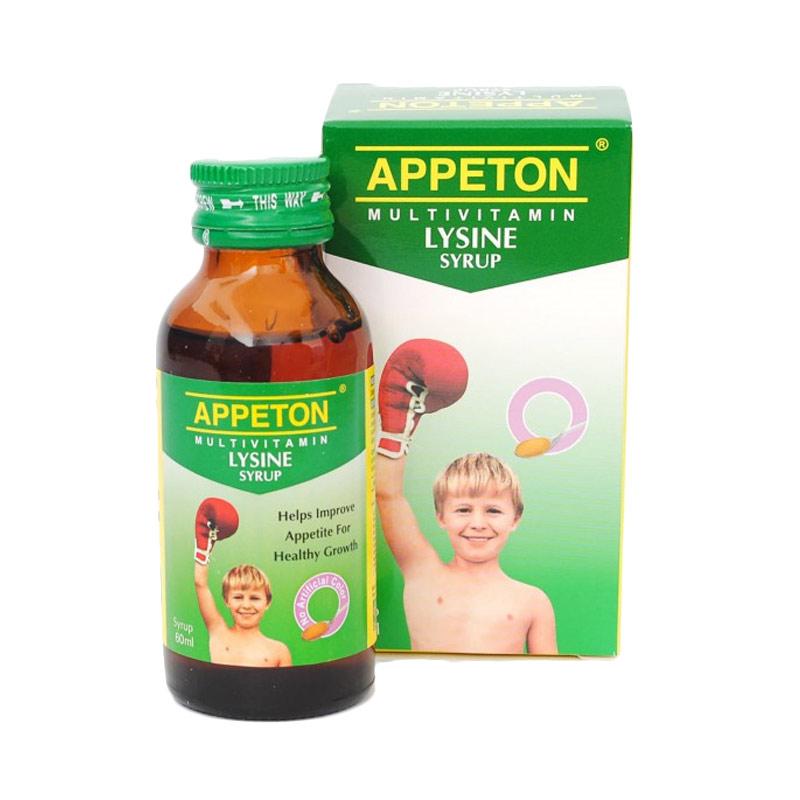 Jual Appeton Lysine Multivitamin Syrup [60 Ml] Di Seller My Baby 88 ...