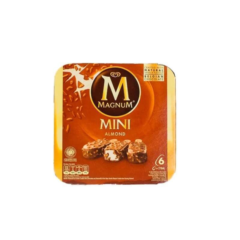 Jual WALL'S MAGNUM MINI ALMOND [6 PCS] di Seller Farmers Market Citra ...