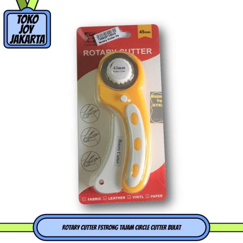 Jual Gratis Ongkir Rotary Cutter Fstrong Tajam Circle Cutter Bulat di ...