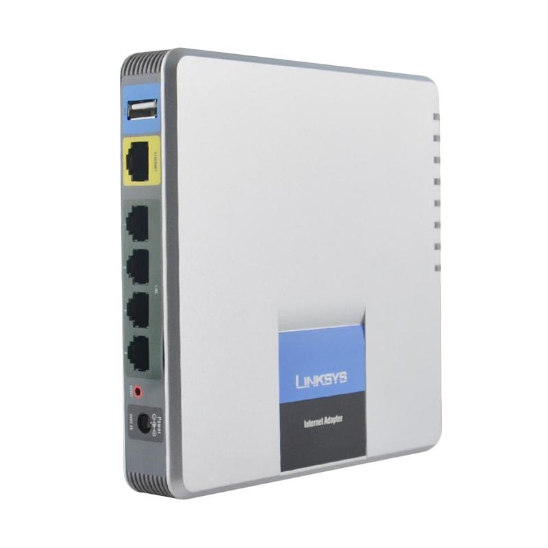 Jual Linksys Spa400 Gateway Ip Voip With 4 Port Fxo Internet Adapter Di ...