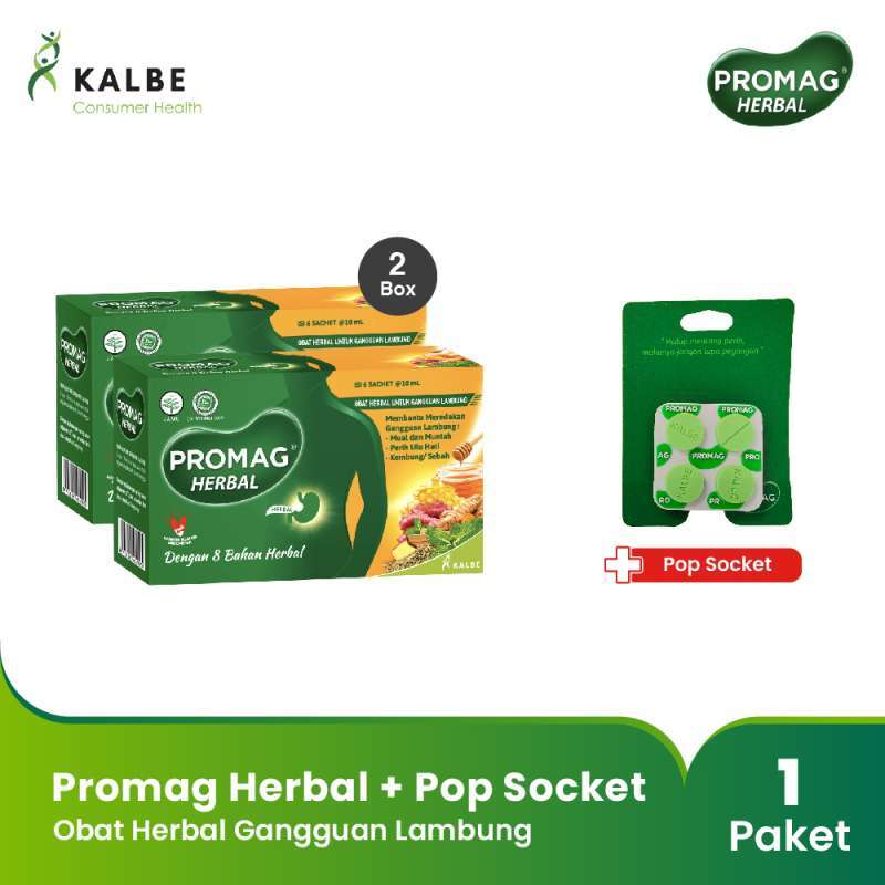 Promo Promag Herbal Gazero Gangguan Lambung Obat Maag Herbal 2 Box Free ...