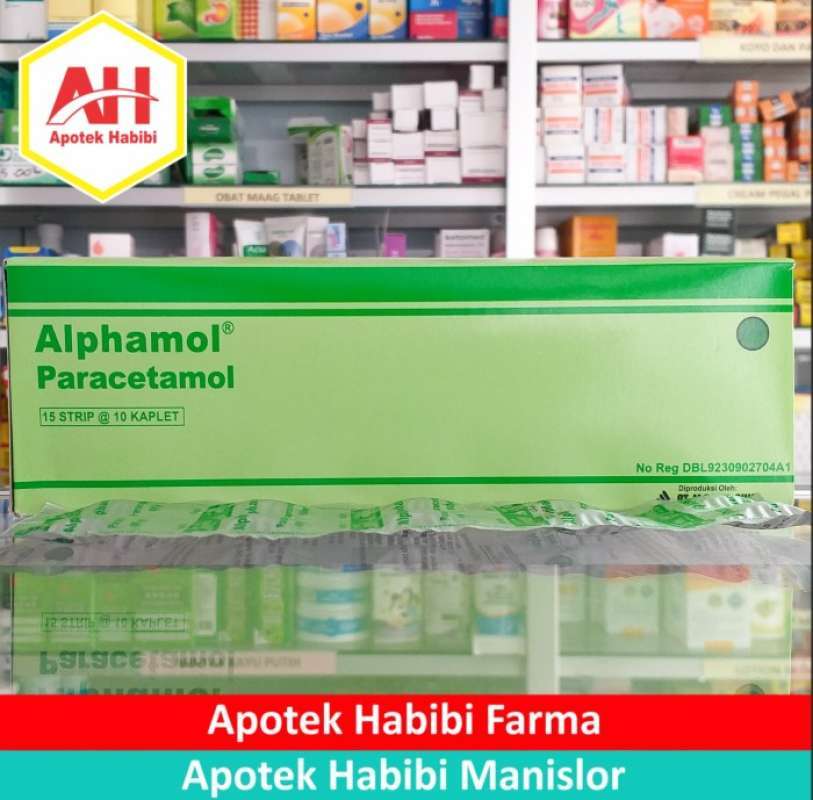 Promo ALPHAMOL ALPAMOL 600 MG 1 STRIP ISI 10 KAPLET OBAT DEMAN MERIANG ...