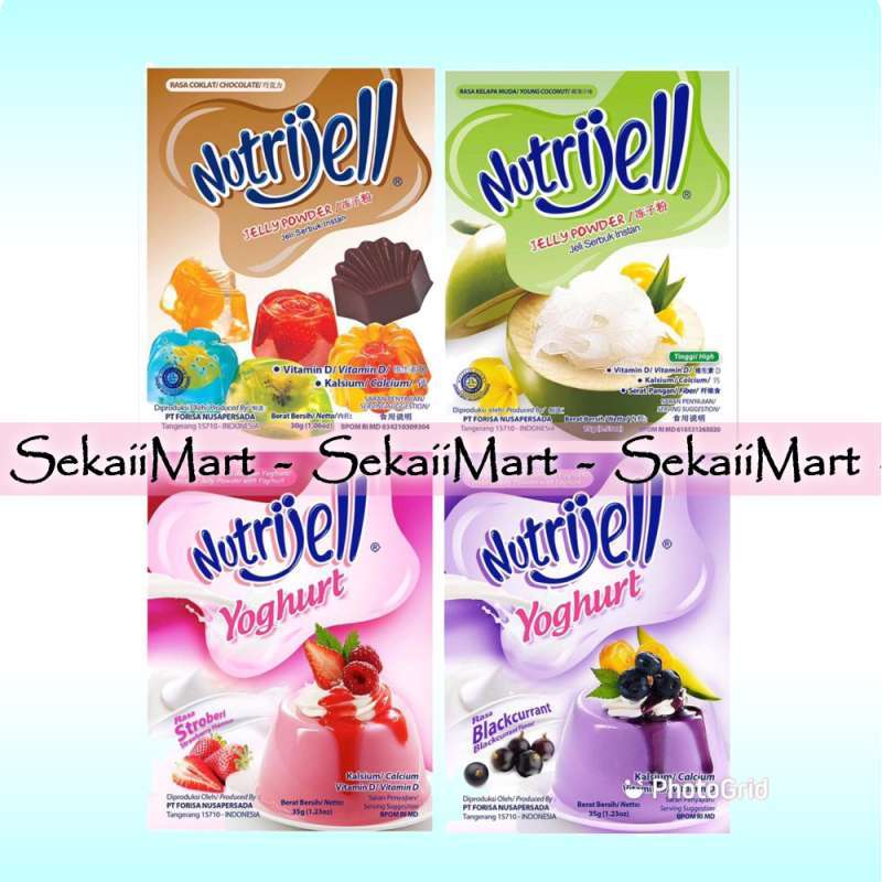 Promo Nutrijell Jelly Powder All Variant - Nutri Jell Lengkap Semua ...