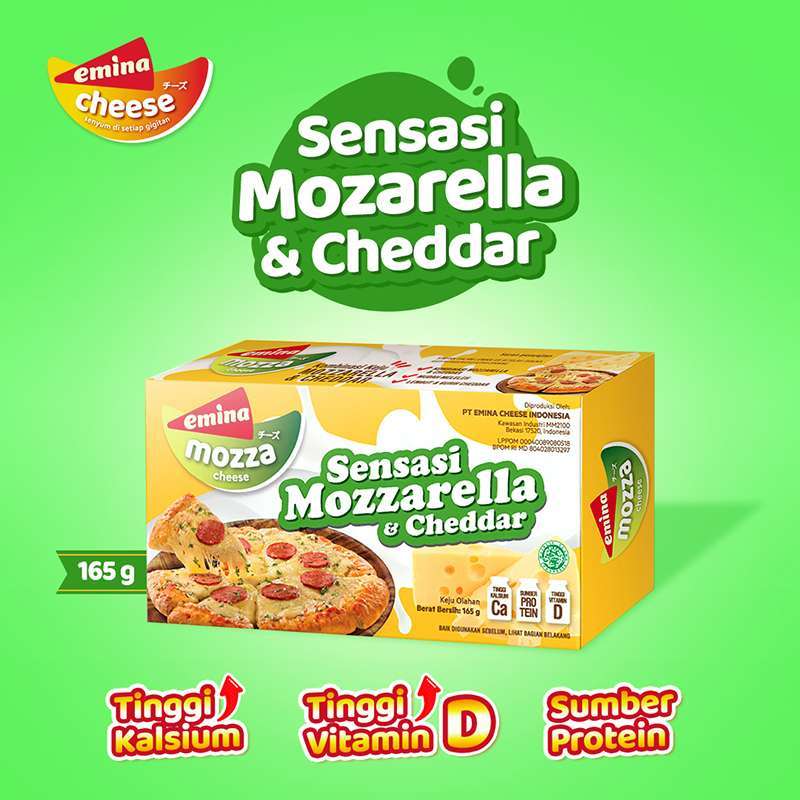 Jual Whs - Emina Cheese Mozza [165 G] Di Seller Whs Store - Gudang ...