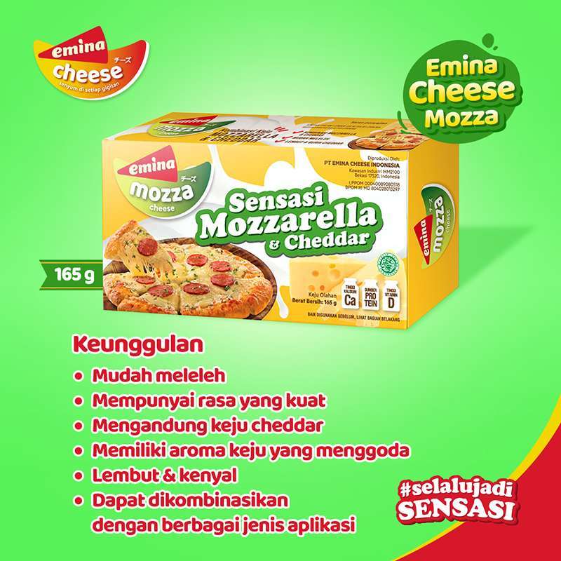 Jual Whs - Emina Cheese Mozza [165 G] Di Seller Whs Store - Gudang ...