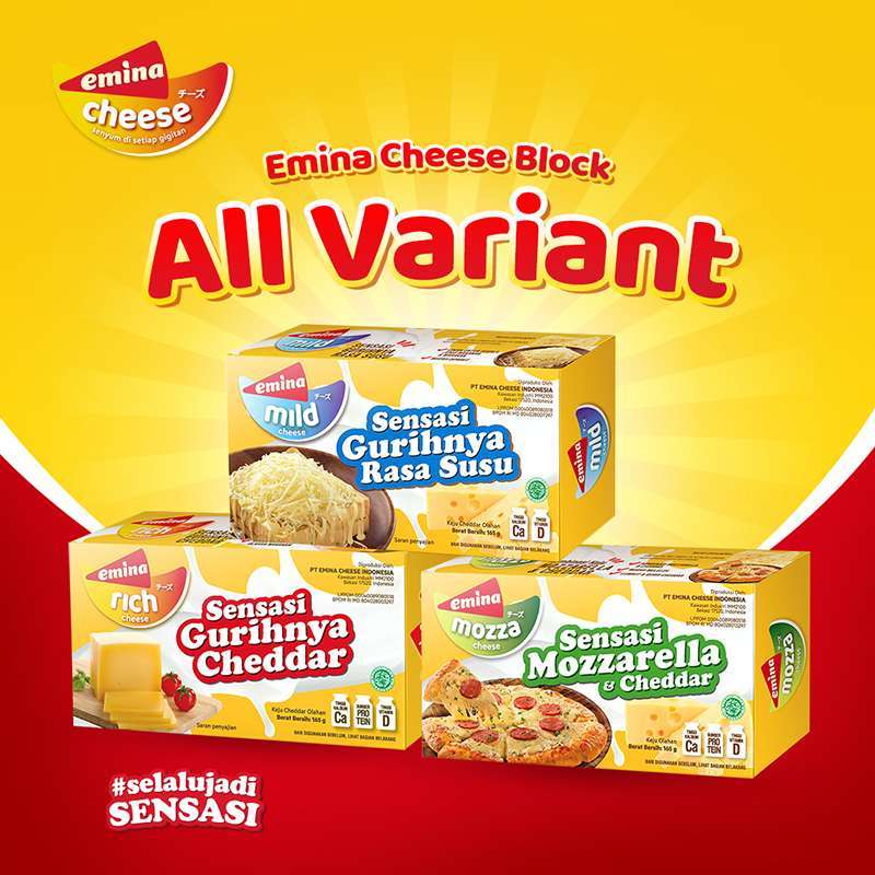 Jual Whs - Emina Cheese Mozza [165 G] Di Seller Whs Store - Gudang ...