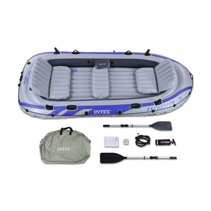 Promo Intex Excursion 5 Boat Set [68325] Diskon 25% di Seller Intex ...