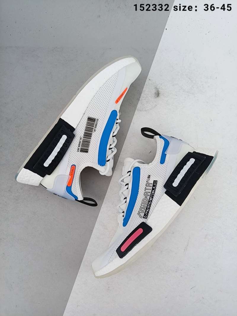 Jual Men's and women's shoes Adidas NMD R1 V2 knitted face street ...