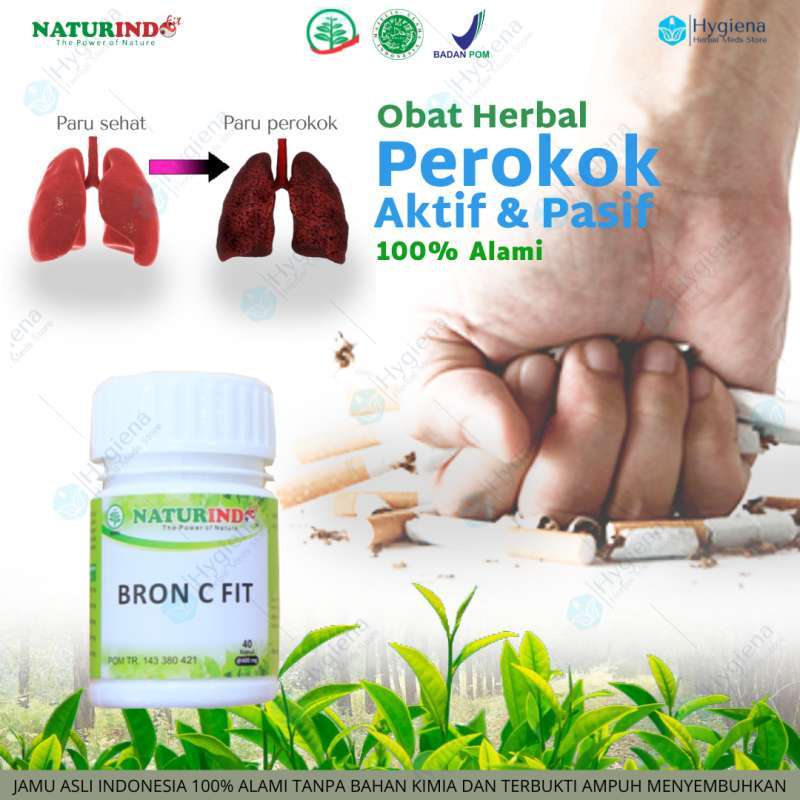 Jual Bron C Fit Naturindo - Obat Herbal Untuk Gurah Paru - Paru-paru ...