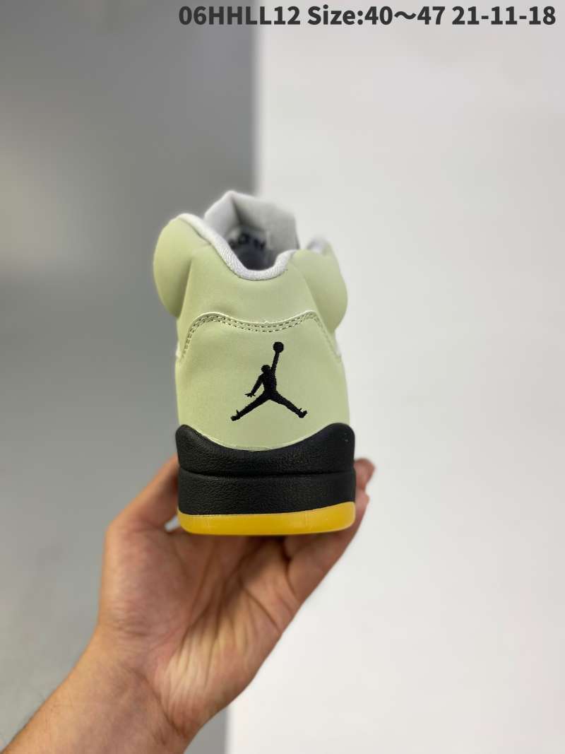 Jual Nike Air Jordan 5 Jade Horizon High Top Light Matcha Green Aj5 ...