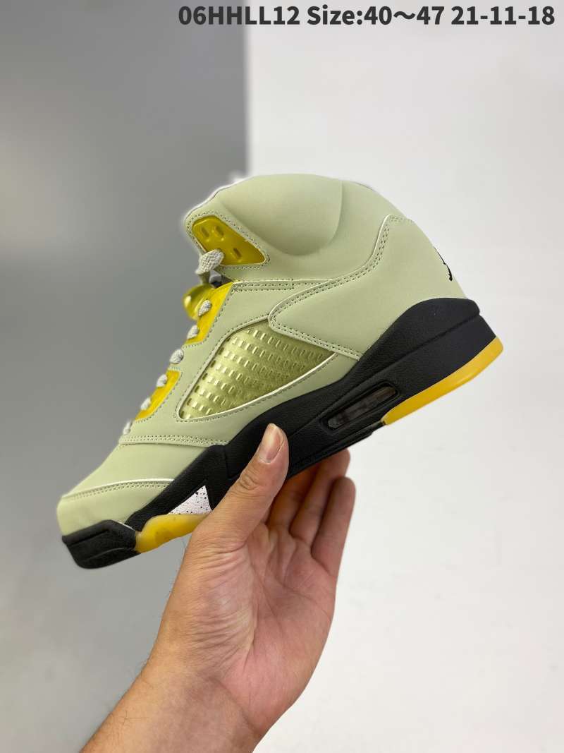 Jual Nike Air Jordan 5 Jade Horizon High Top Light Matcha Green Aj5 ...