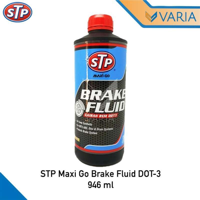 Jual Stp Maxi Go Brake Fluid Dot-3 946 Ml Oli Cairan Rem Mobil Motor ...