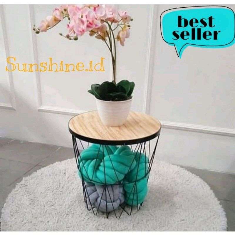 Jual Meja Topaz Informa / Meja Sudut / Meja Tamu Minimalis - Hitam di ...