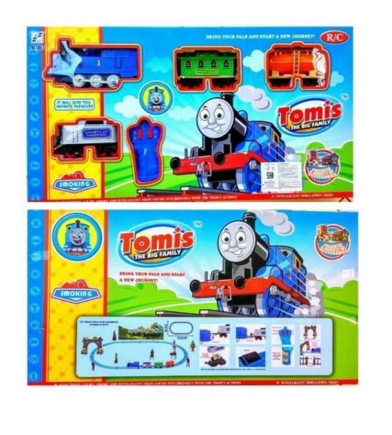 Jual MAINAN ANAK KERETA THOMAS TOMIS THE BIG FAMILY REMOTE CONTROL TER ...