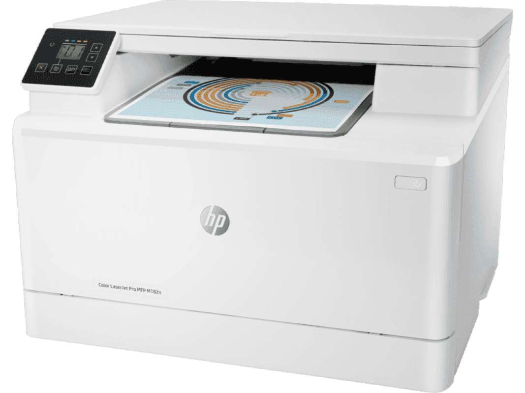 Jual Hp Color Laserjet Pro Mfp M182n Printer/color/print Scan Copy/wifi ...