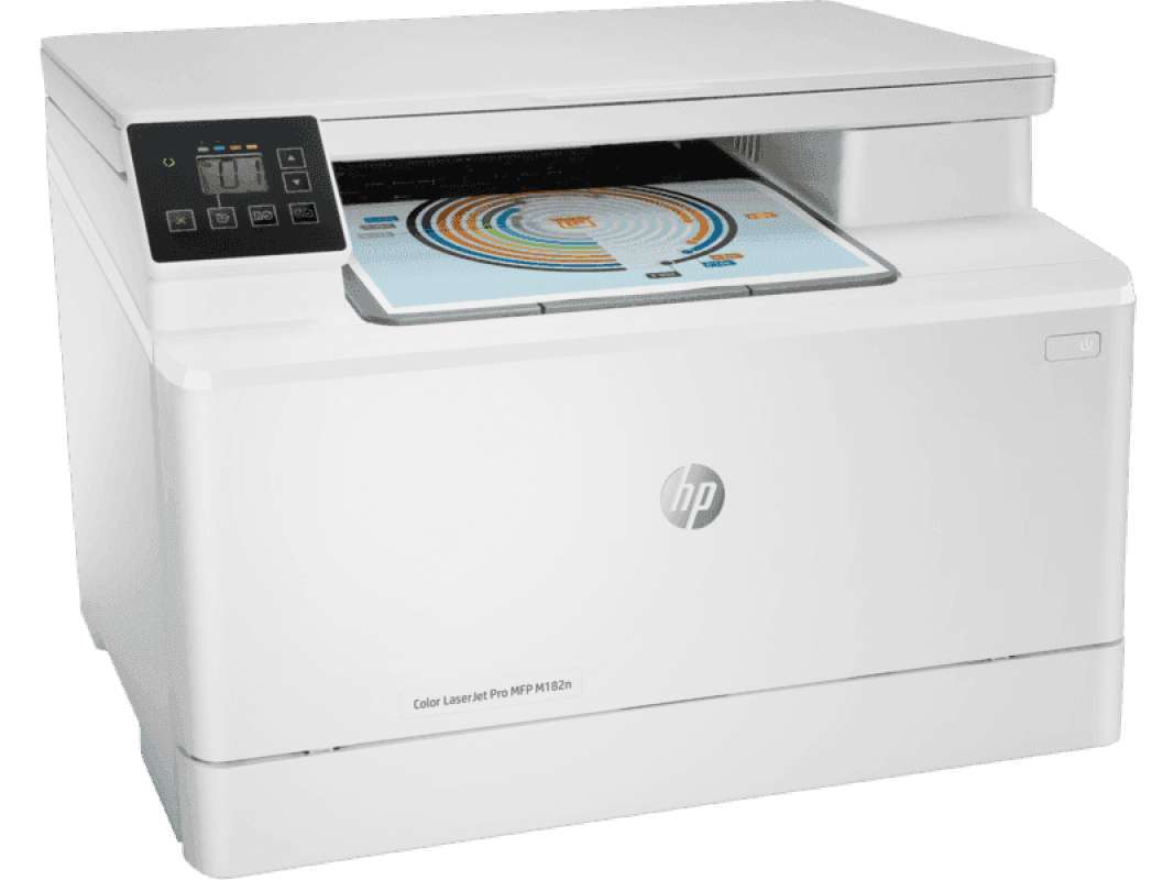 Jual Hp Color Laserjet Pro Mfp M182n Printer/color/print Scan Copy/wifi ...