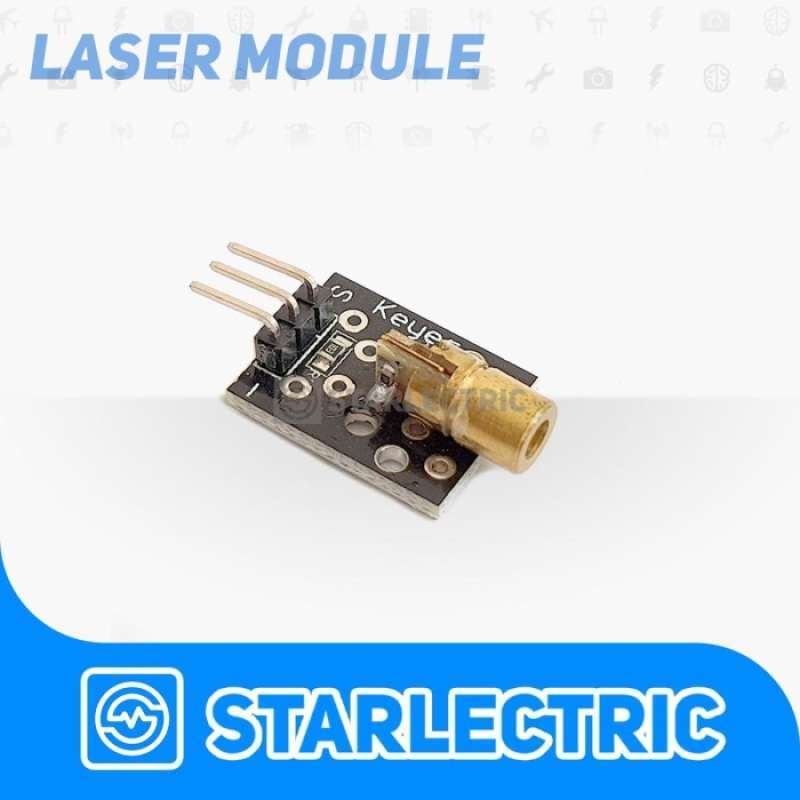 Jual KY-008 650NM LASER SENSOR MODUL ARDUINO di Seller CUPIT SHOP ...