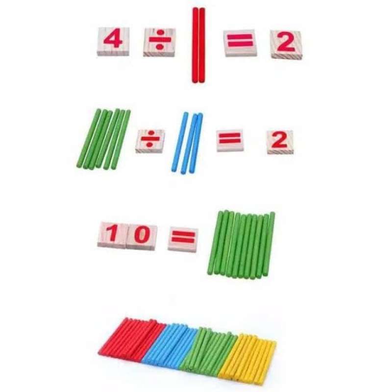 Promo Mainan Stik Berhitung Stick Matematika 3d Puzzle Diskon 10% Di ...