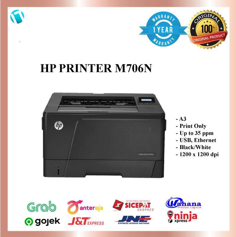 Promo HP LaserJet Pro M706n Printer Diskon 8% di Seller Multi Kharisma ...