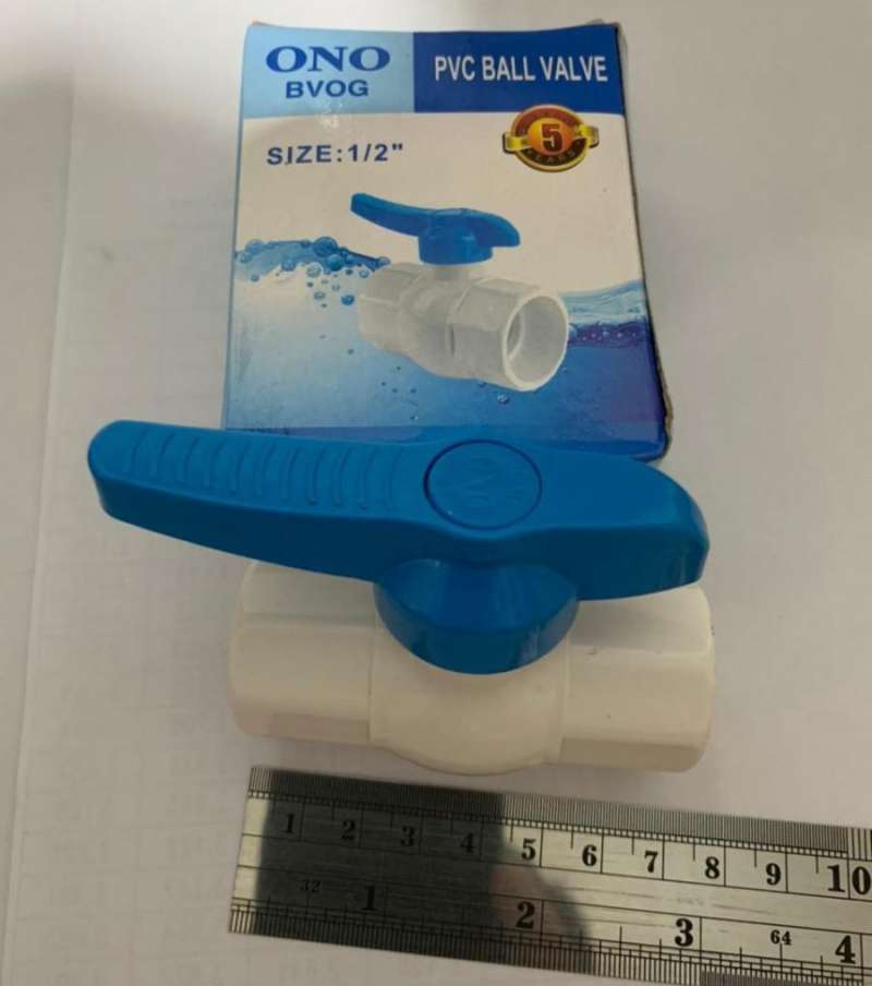 Jual Ball Valve Plastik Ono 1/2 / Stop Kran Plastik Engkol di Seller perdana bangunan - Kesawan ...