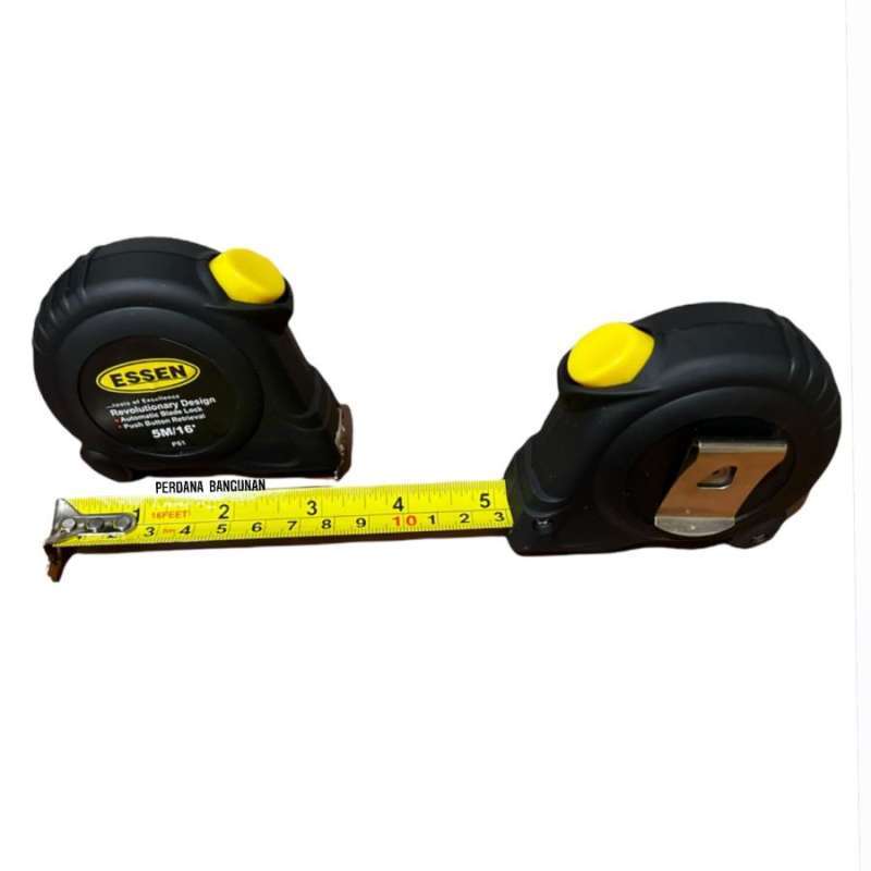 Jual Meteran Magnet 5 Meter Essen / Alat Ukur di Seller perdana ...