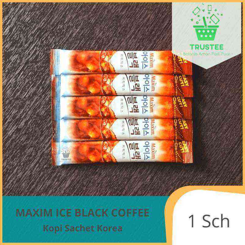 Jual [ECER] MAXIM Coffee Mix Kopi Korea ICE BLACK COFFEE di Seller ...