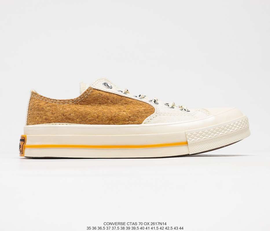 Jual Original Converse's new cork neutral textile fabric panels combine ...