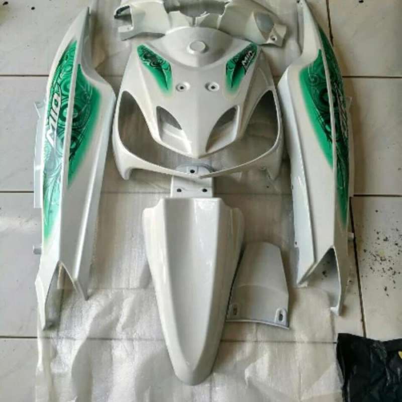 Jual Cover body halus YAMAHA MIO SMILE putih di Seller Bulbulstore - Kp ...