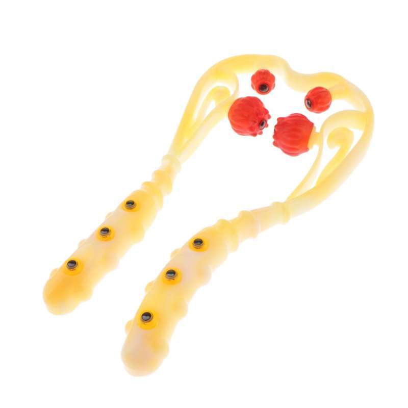 Jual 4 Ball Pp Manual Handheld Neck Shoulder Body Pain Stiffness Relief ...