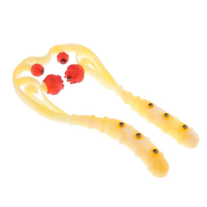 Jual 4 Ball Pp Manual Handheld Neck Shoulder Body Pain Stiffness Relief ...